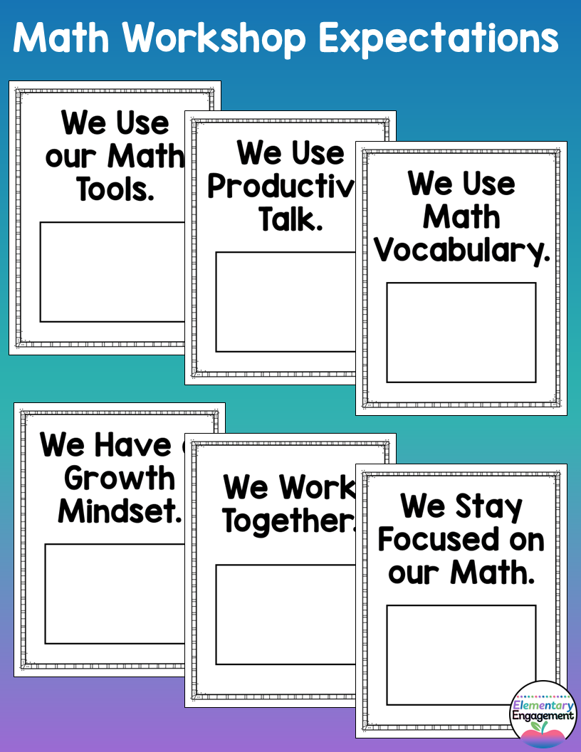 Elementary Math Workshop Model - Elementary Engagement