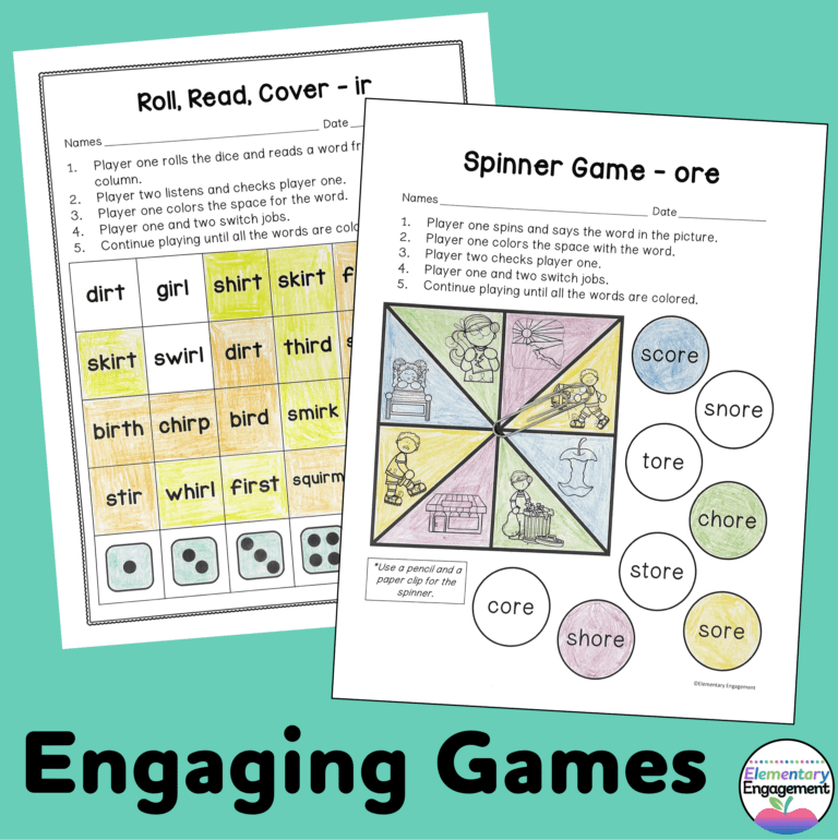 6 Fun R-Controlled Vowels Activities – Elementary Engagement
