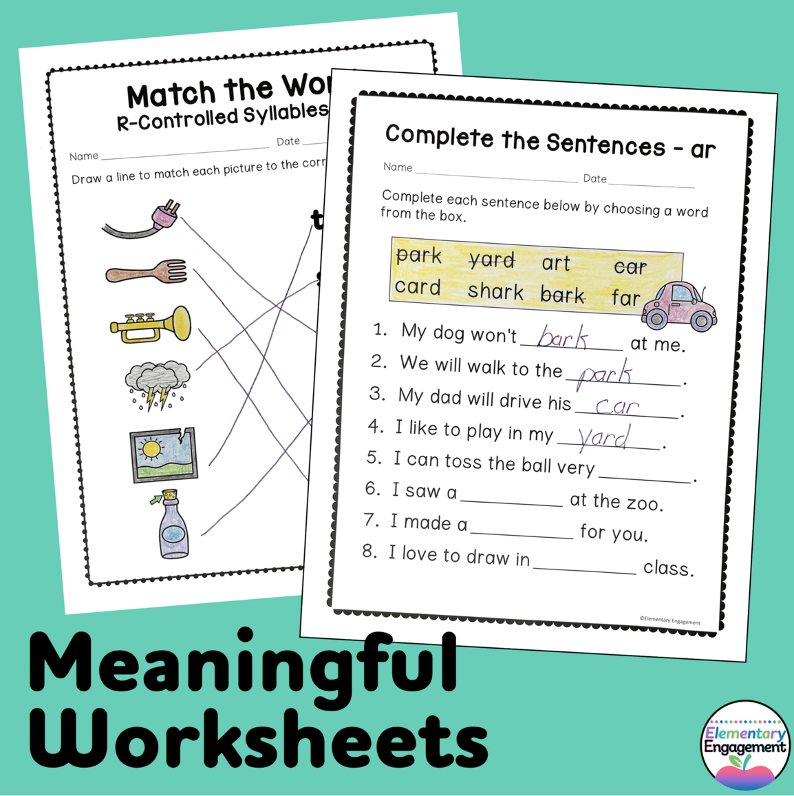 6 Fun R-Controlled Vowels Activities – Elementary Engagement